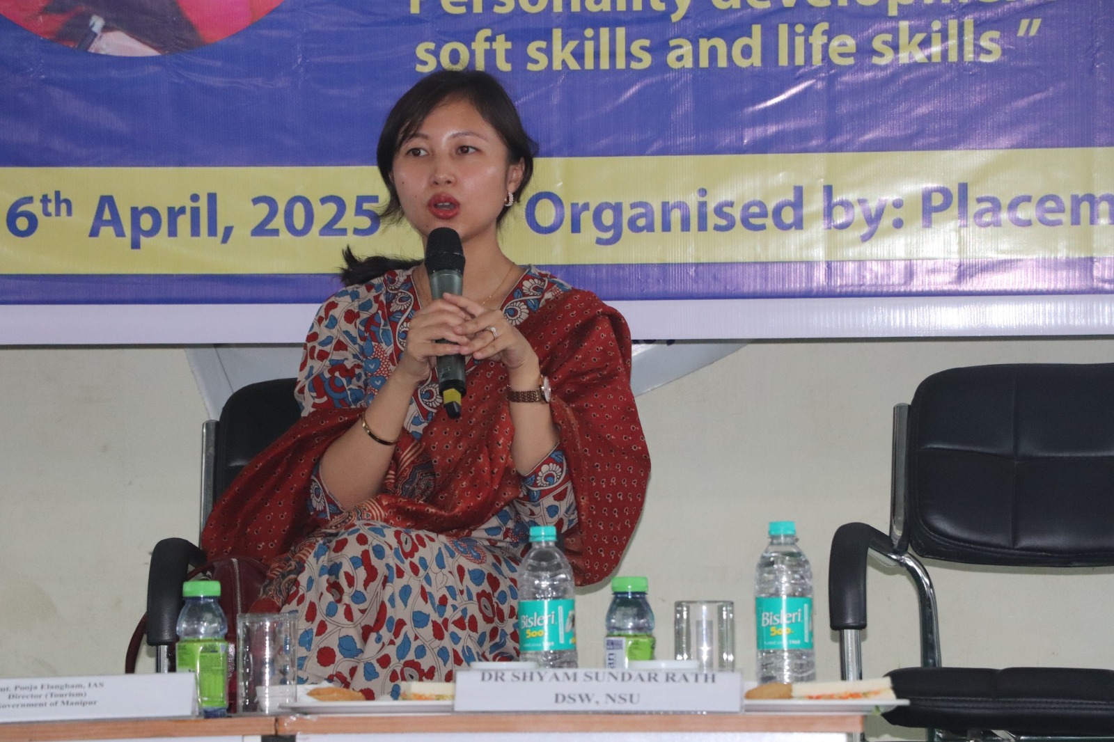 Respected IAS Pooja Elangbam speaks on soft skill and life skills | National Sports University ...